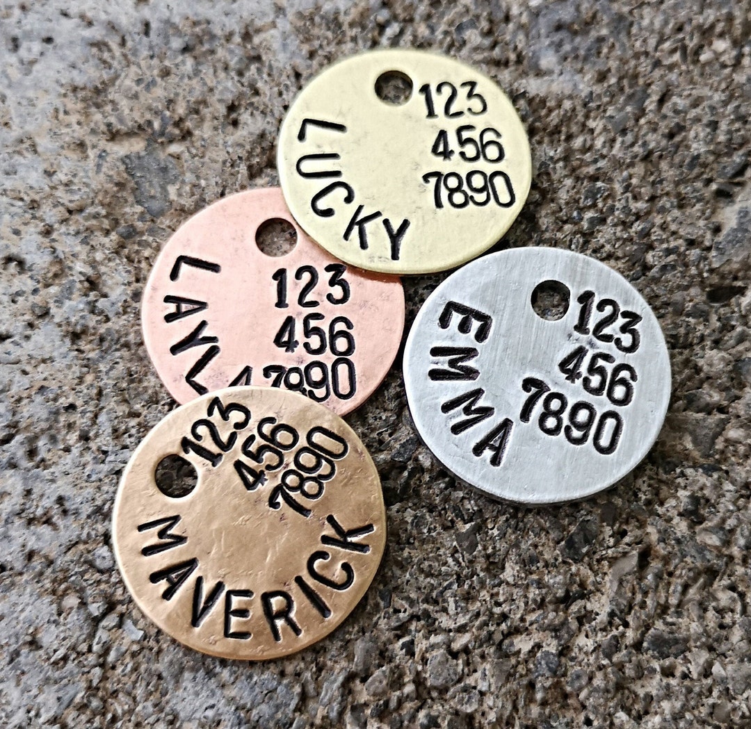 Puppy Name Tag-dog Tags for Dogs-small Dog Tag Small Cat - Etsy