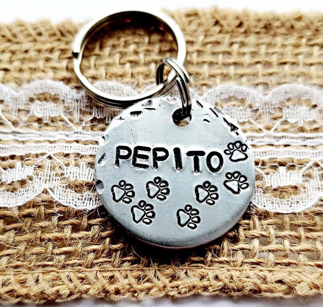 Dog Tag, Pepito Pet ID Tag, Dog Tags for Dogs, Dog Tags, Paw Print ...