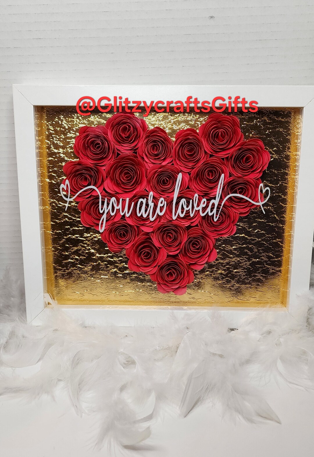 Fancy-unique Floral CARDSTOCK SHADOW BOX Personalize-mother's Day ...