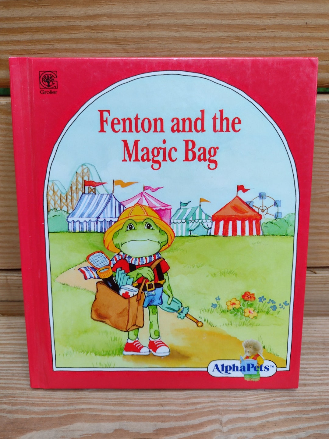Alphapets Book Fenton and the Magic Bag 1990 Grolier Book Fenton the ...
