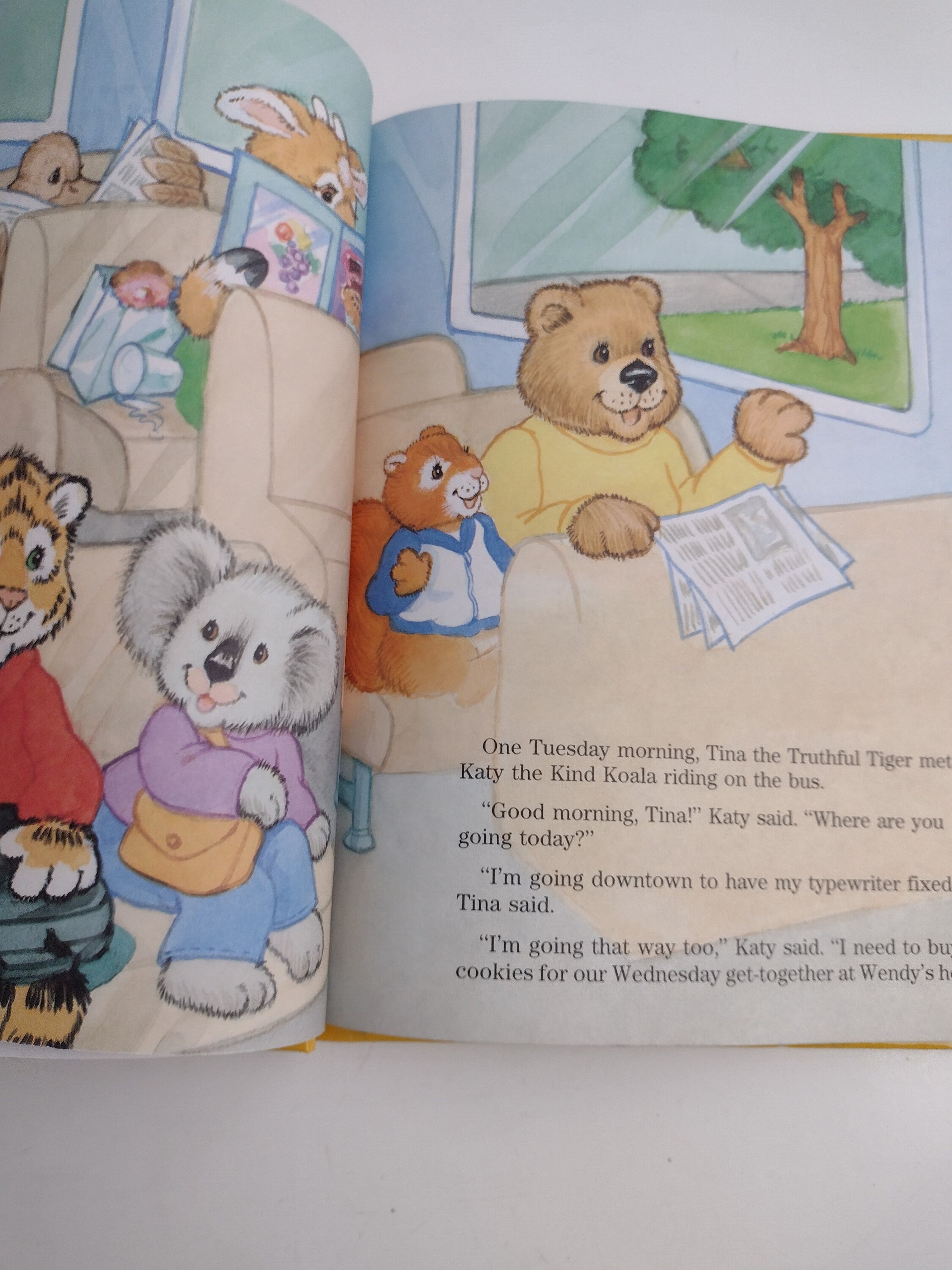 Alphapets Book Tina Tells the Truth 1991 Grolier - Etsy