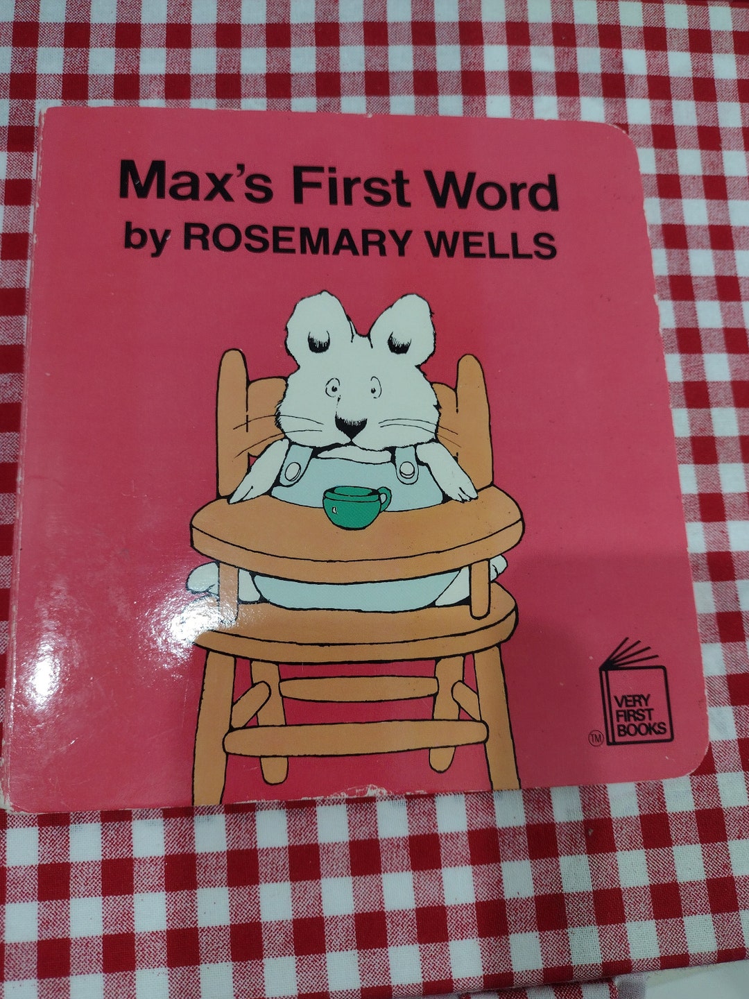 Max's First Word by Rosemary Wells - Board Book 1979 - Etsy