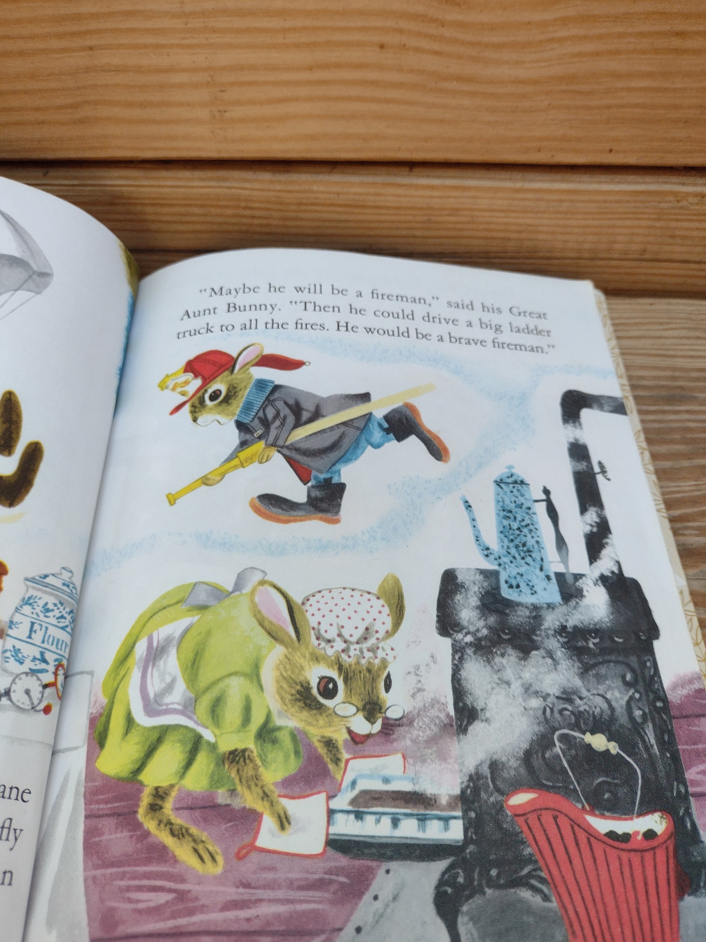 Little Golden Book when Bunny Grows up 1955 Copyright Later Edition ...