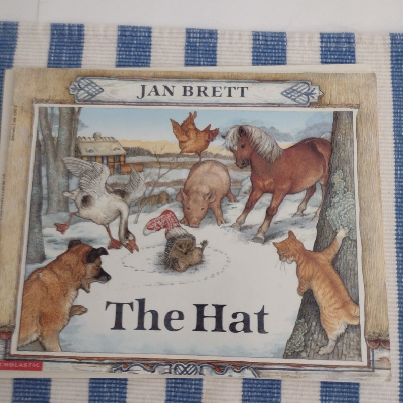 Jan Brett Armadillo Rodeo Hedgie's Surprise the Hat - Etsy