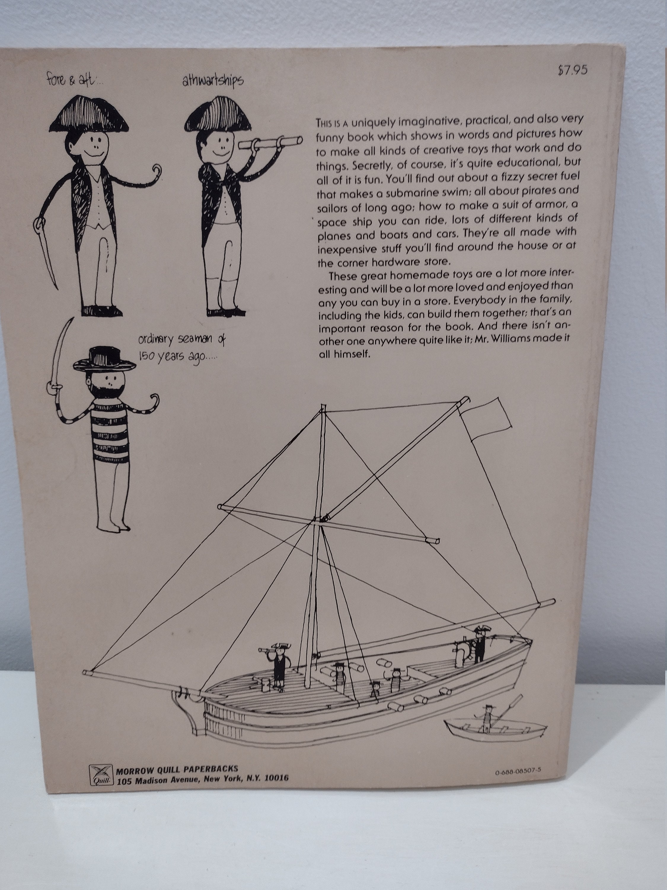 The Kids' and Grown-ups' Toy-making Book by J. Alan Williams 1979 ...