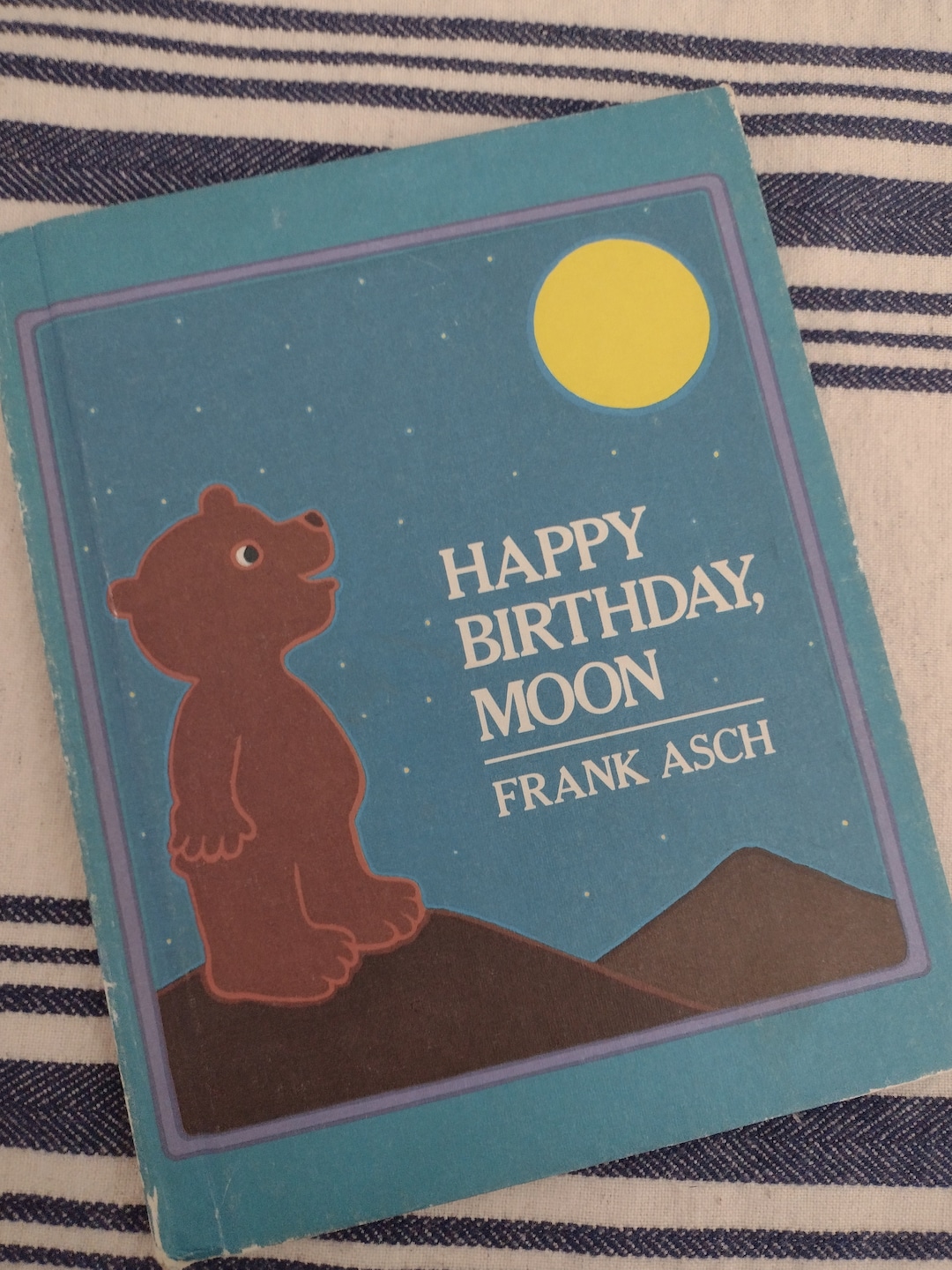 Happy Birthday Moon by Frank Asch 1982 Weekly Reader Hardcover Book - Etsy