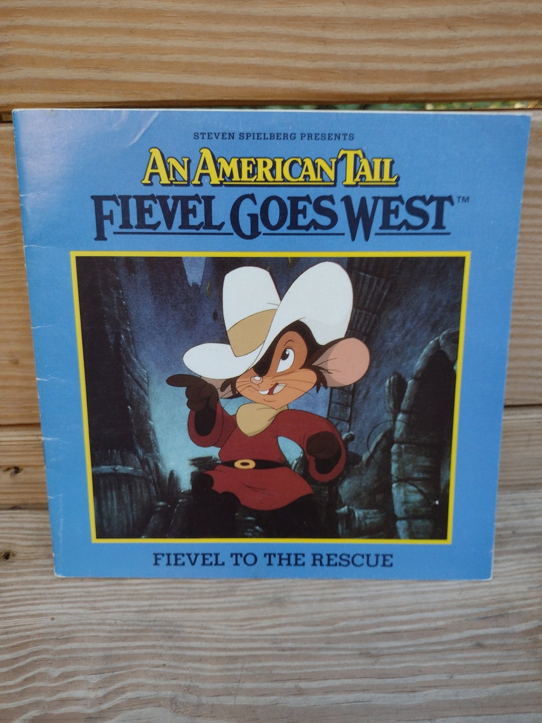 An American Tail Fievel Goes West - Fievel to the Rescue 1991 Paperback ...