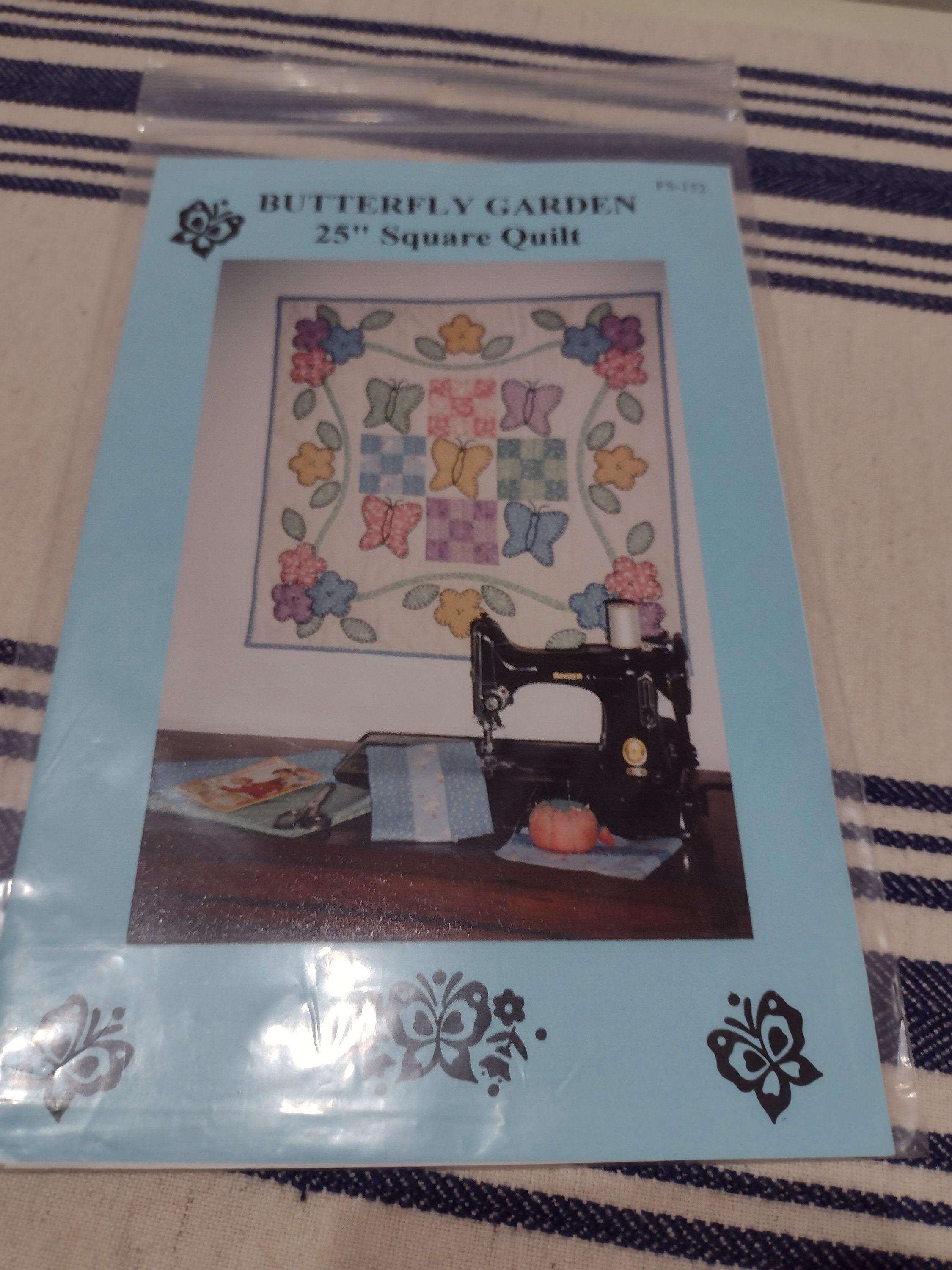 Butterfly Garden 25 Square Quilt Pattern From Fireside - Etsy