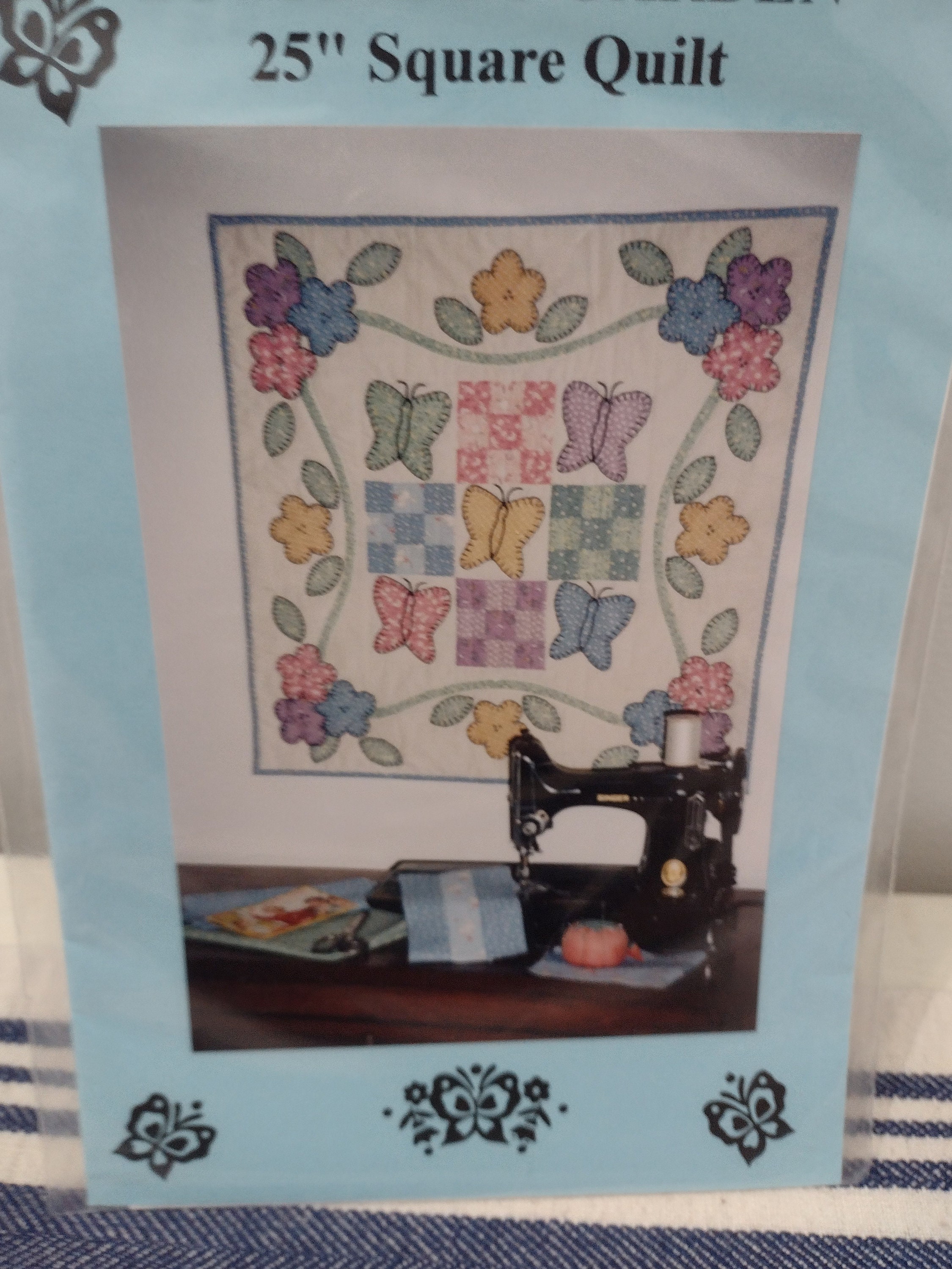 Butterfly Garden 25 Square Quilt Pattern From Fireside - Etsy