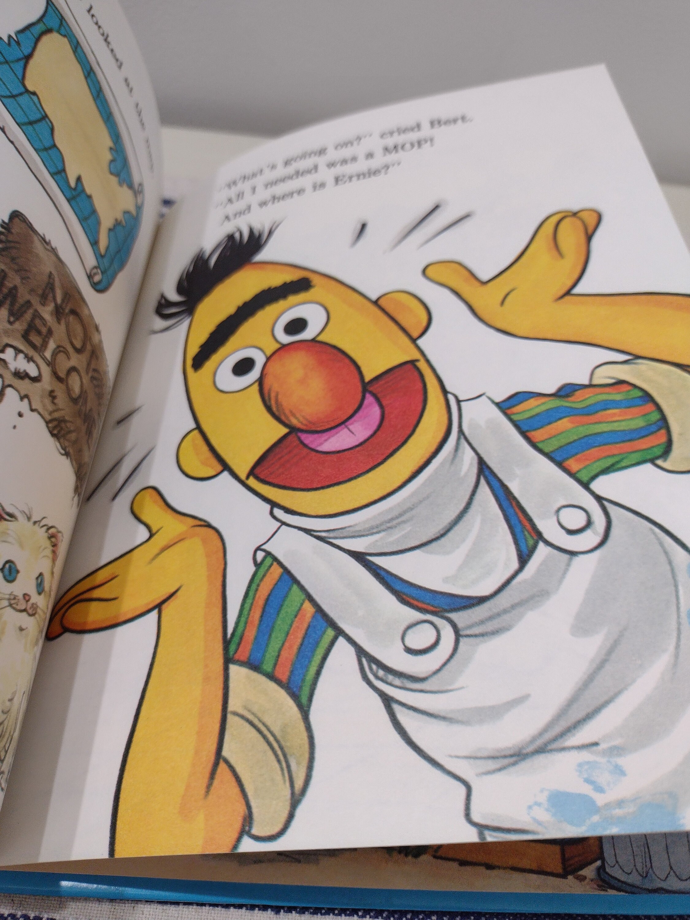 Sesame Street Bert and the Missing Mop Mix-up 1983 - Etsy