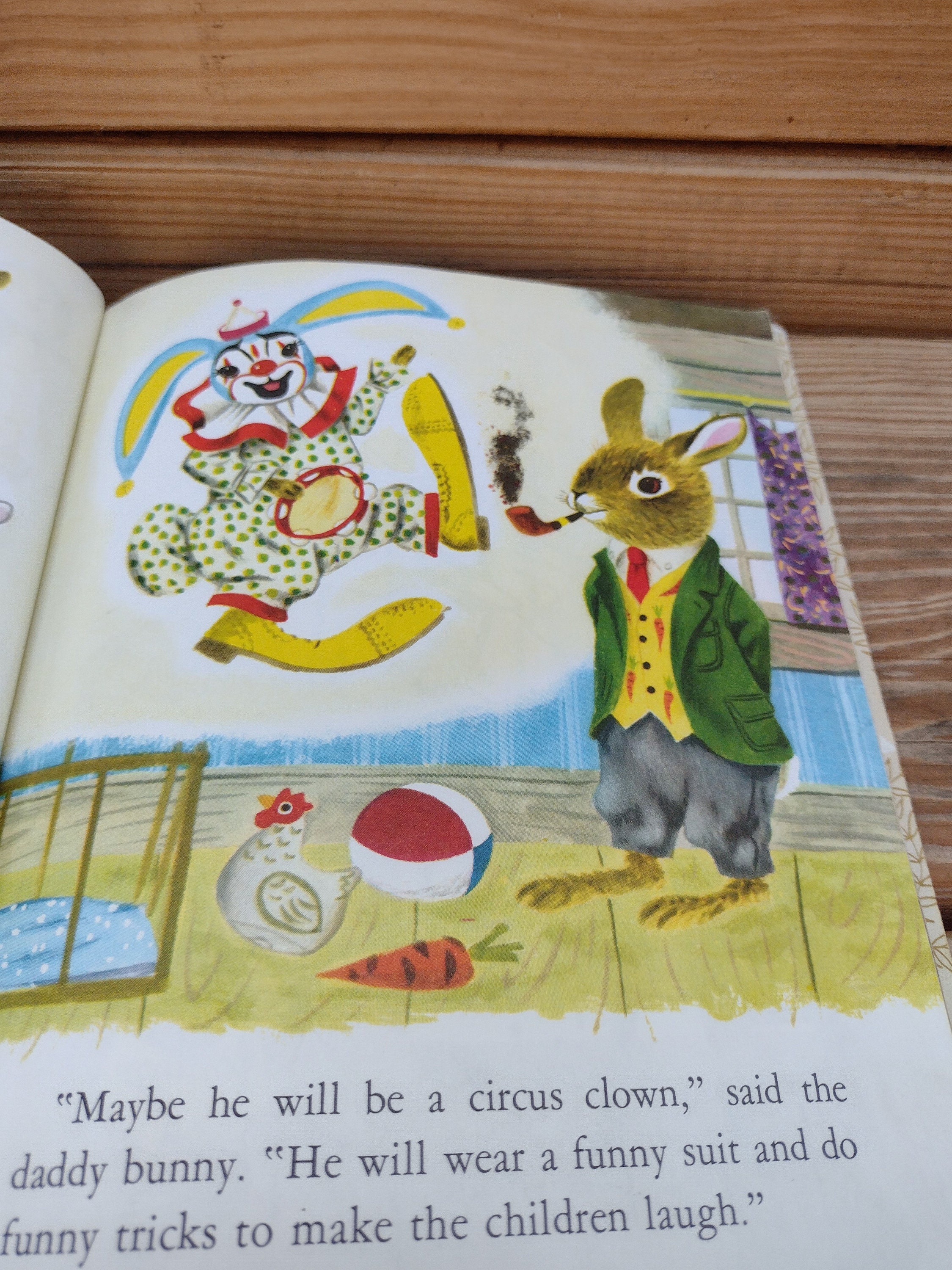 Little Golden Book when Bunny Grows up 1955 Copyright Later Edition ...