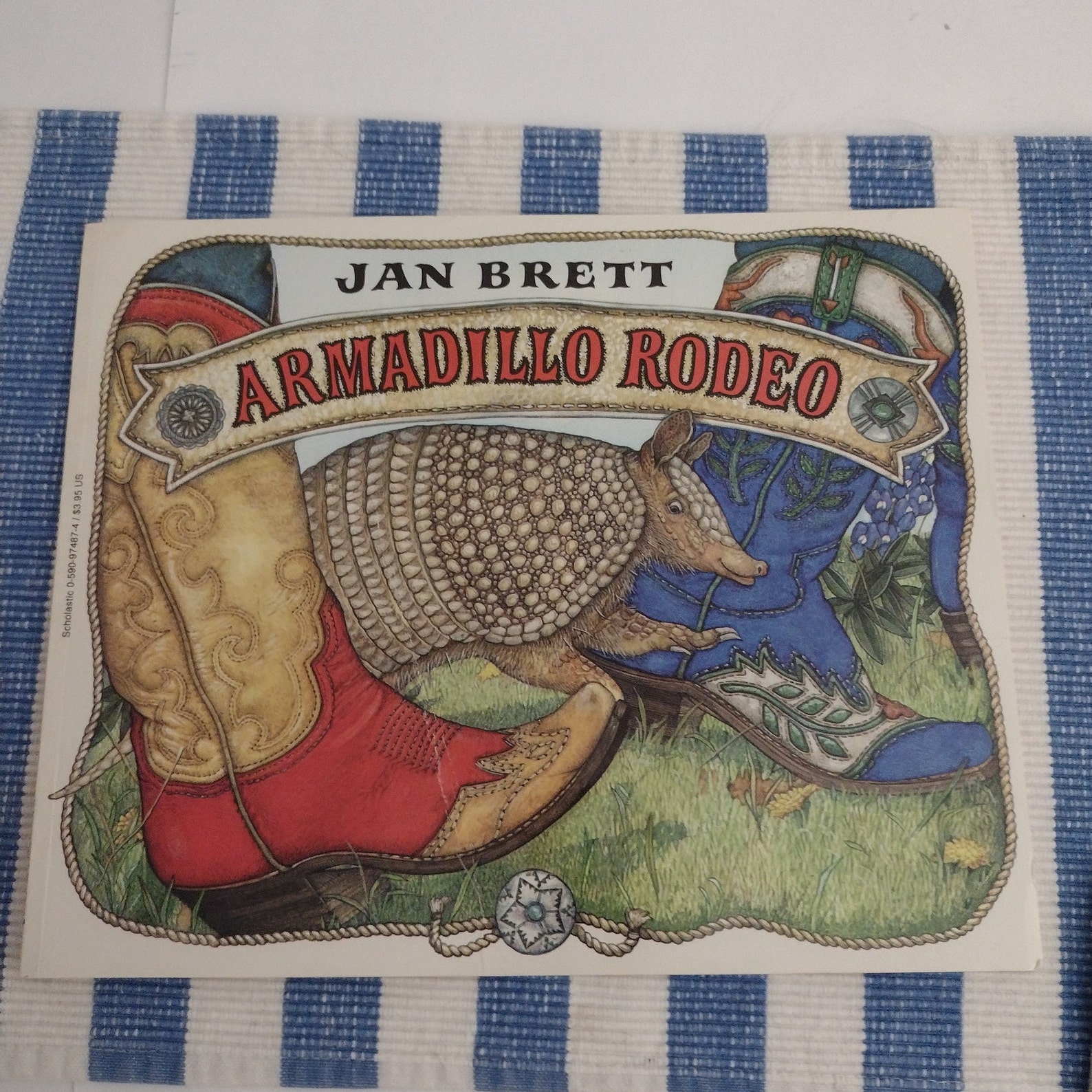 Jan Brett Armadillo Rodeo Hedgie's Surprise the Hat - Etsy