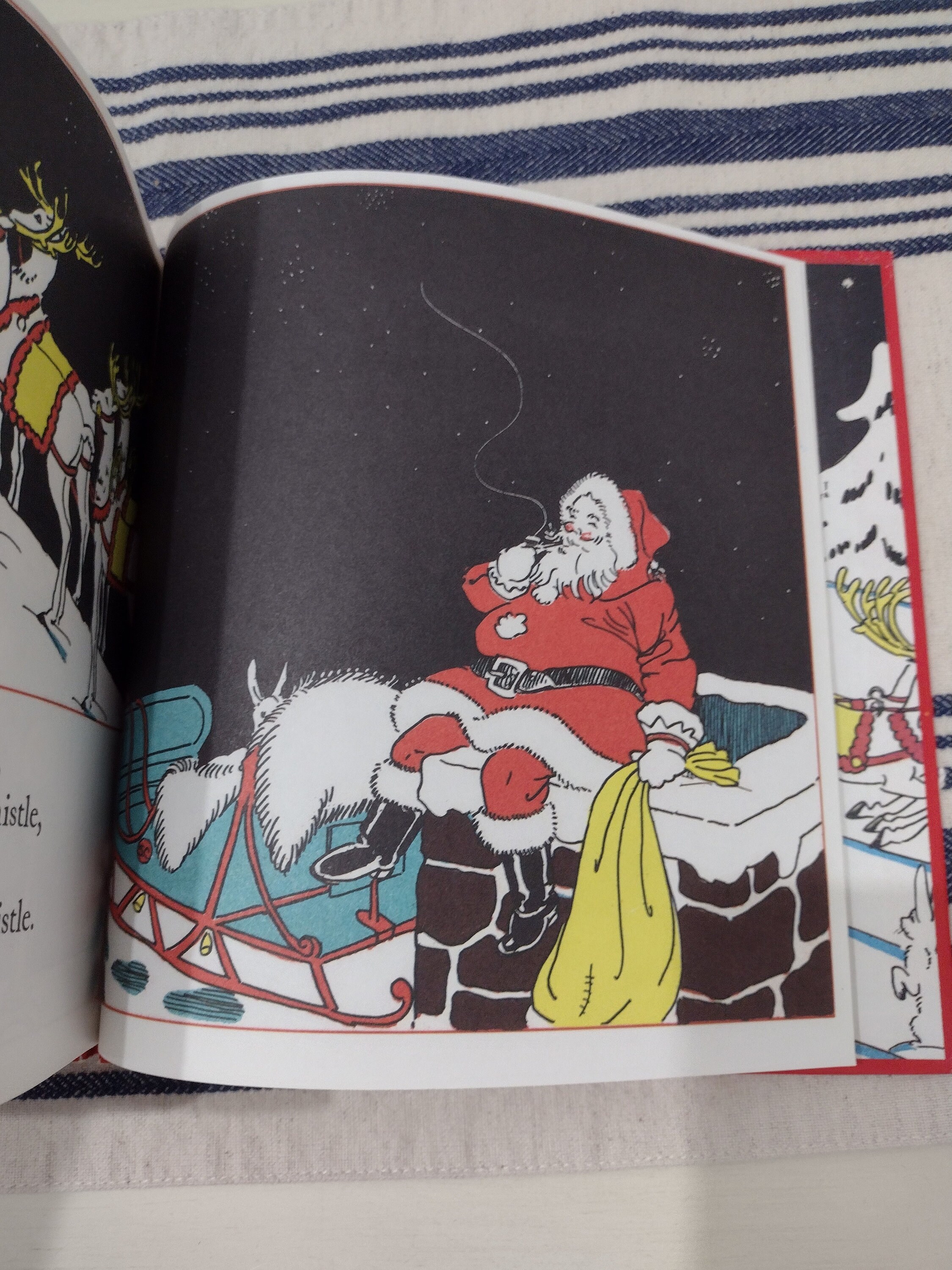 A Visit From Saint Nicholas Illustrated by Berta & Elmer Hader - Etsy