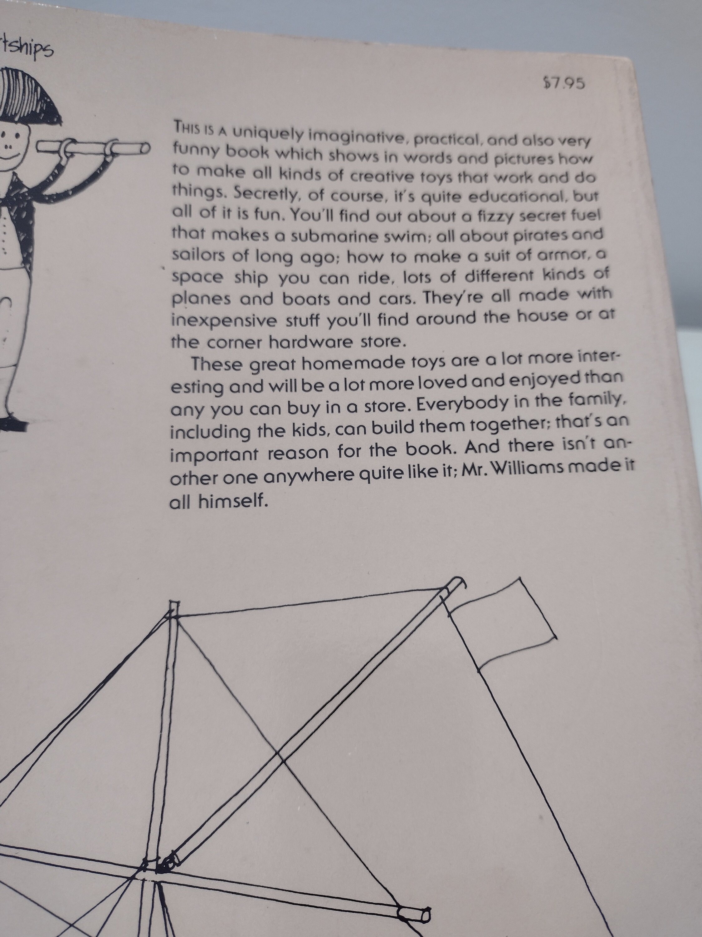 The Kids' and Grown-ups' Toy-making Book by J. Alan Williams 1979 ...