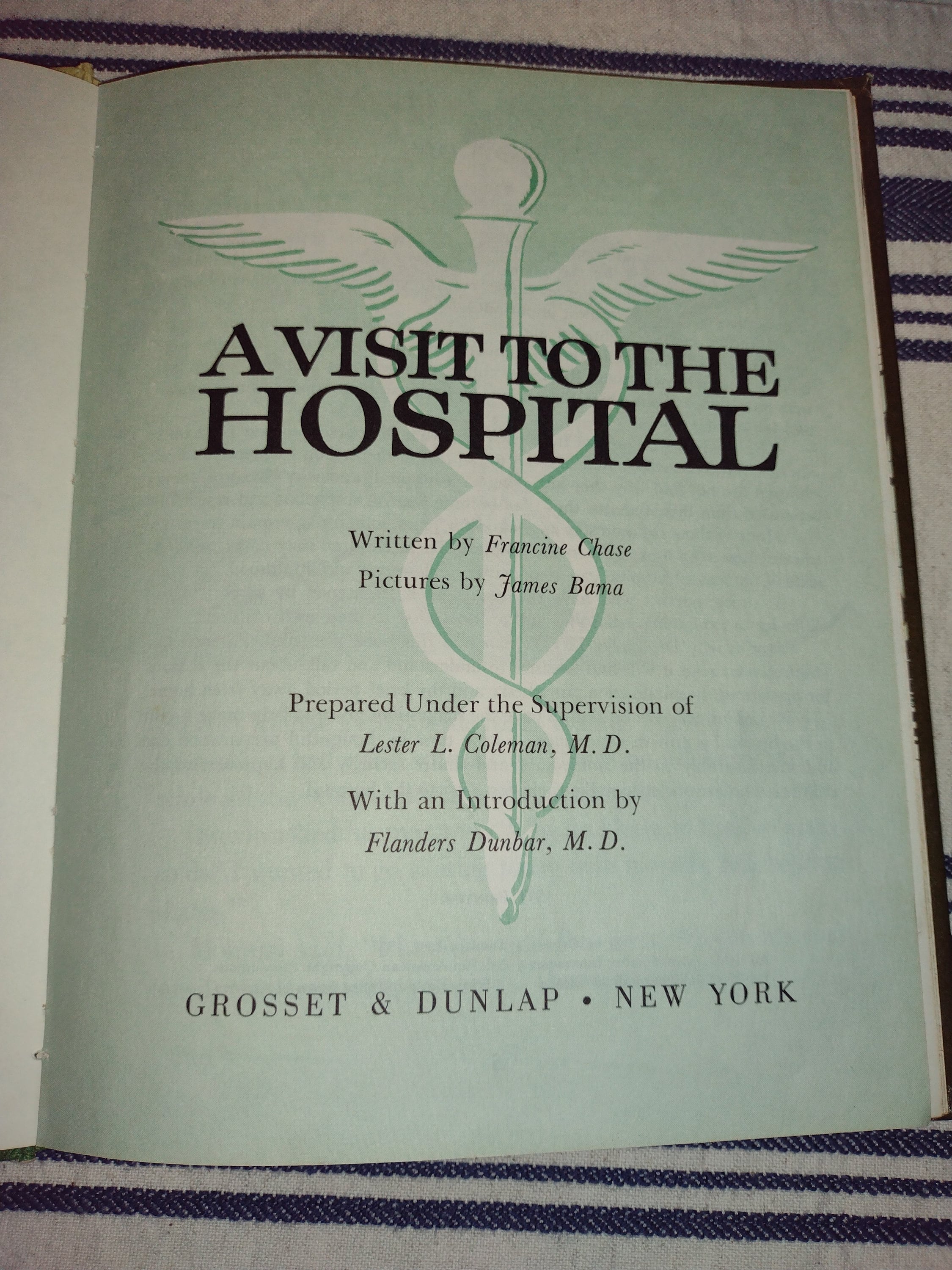 Vintage A Visit to the Hospital Prepare Your Child for 1st Hospital ...