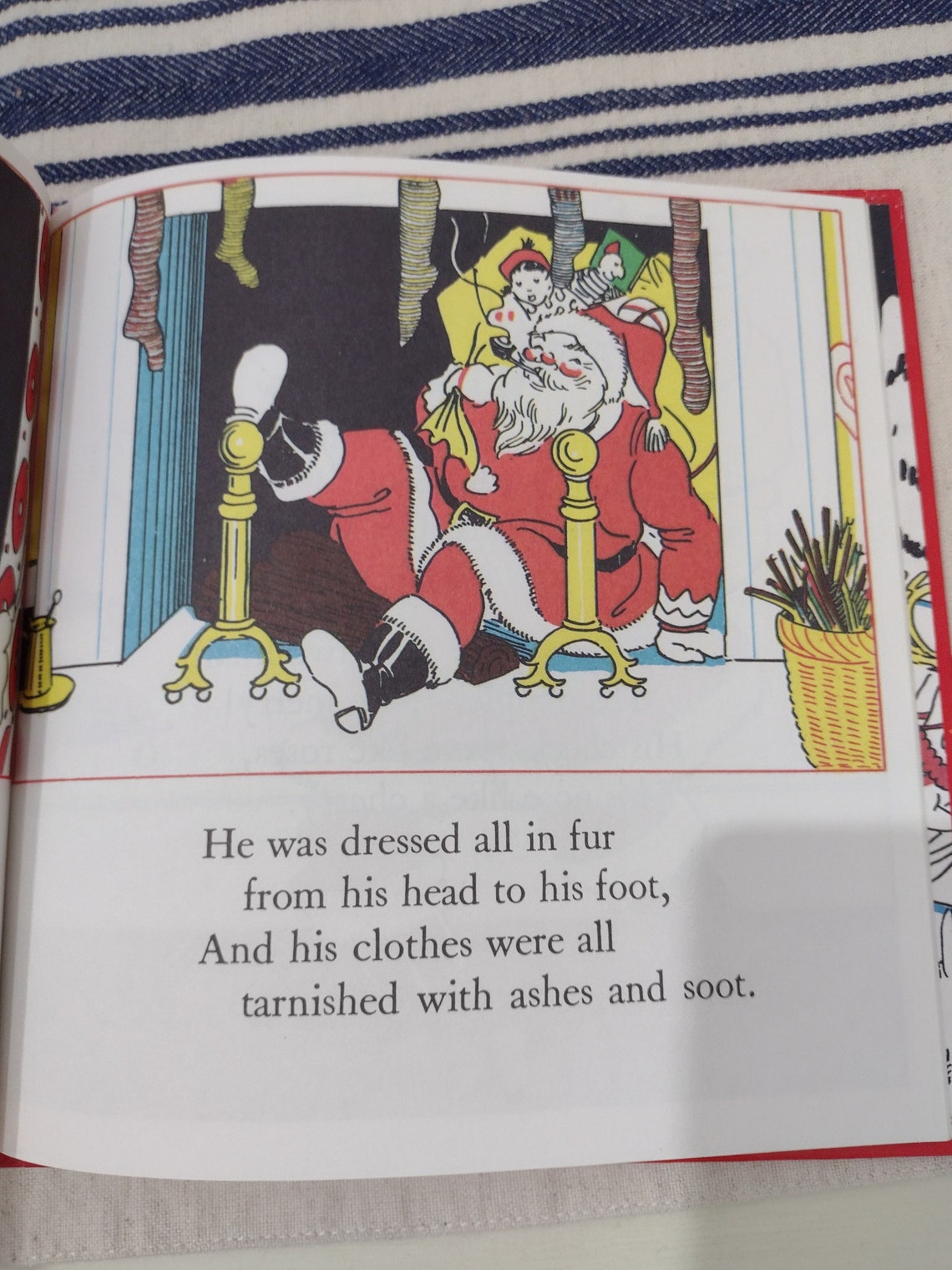 A Visit From Saint Nicholas Illustrated by Berta & Elmer Hader - Etsy