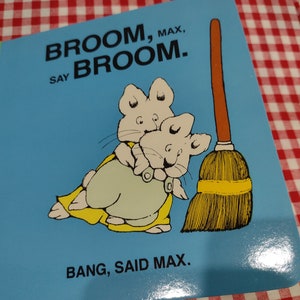 Max's First Word by Rosemary Wells - Board Book 1979 - Etsy