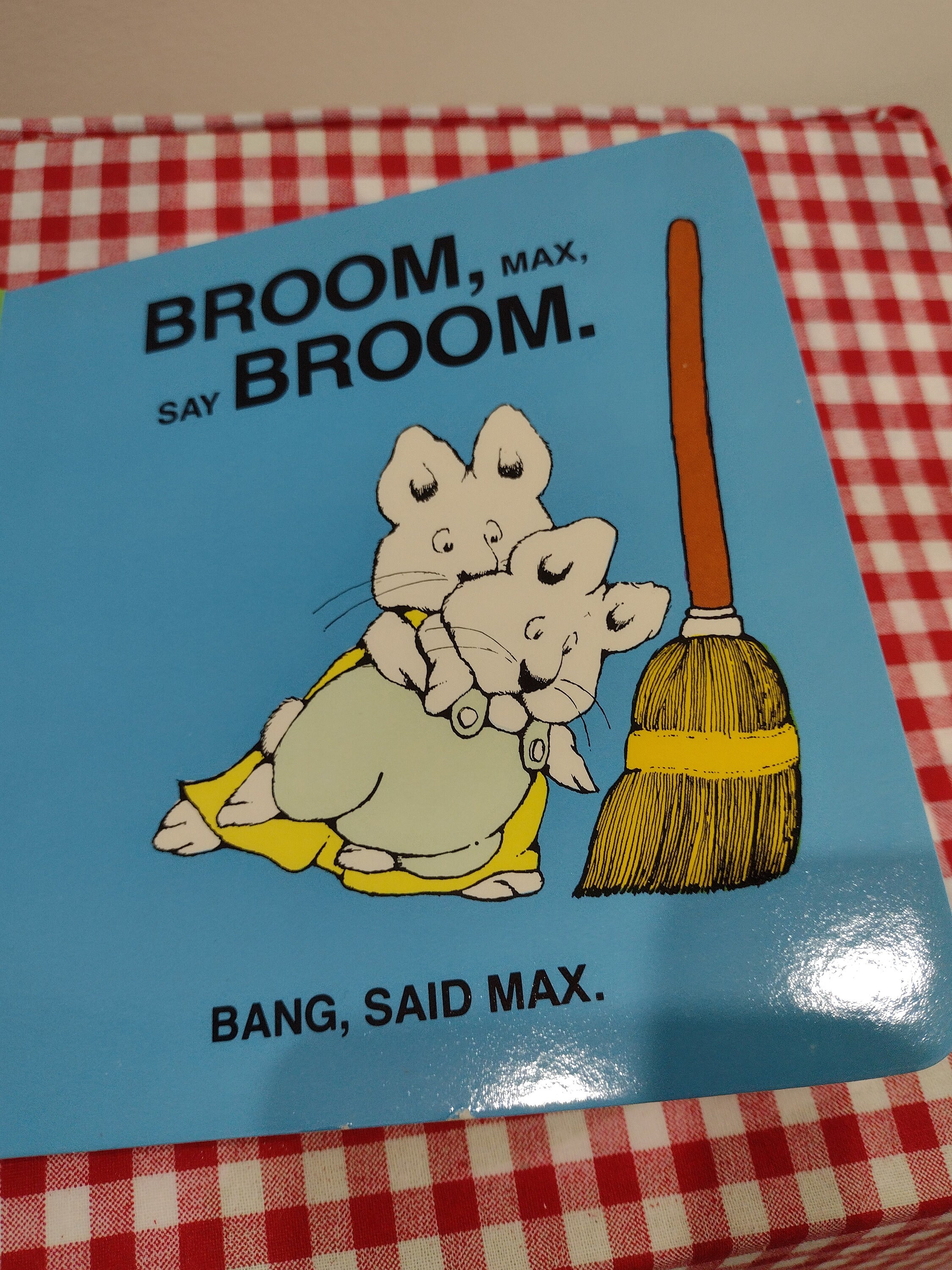 Max's First Word by Rosemary Wells Board Book 1979 - Etsy