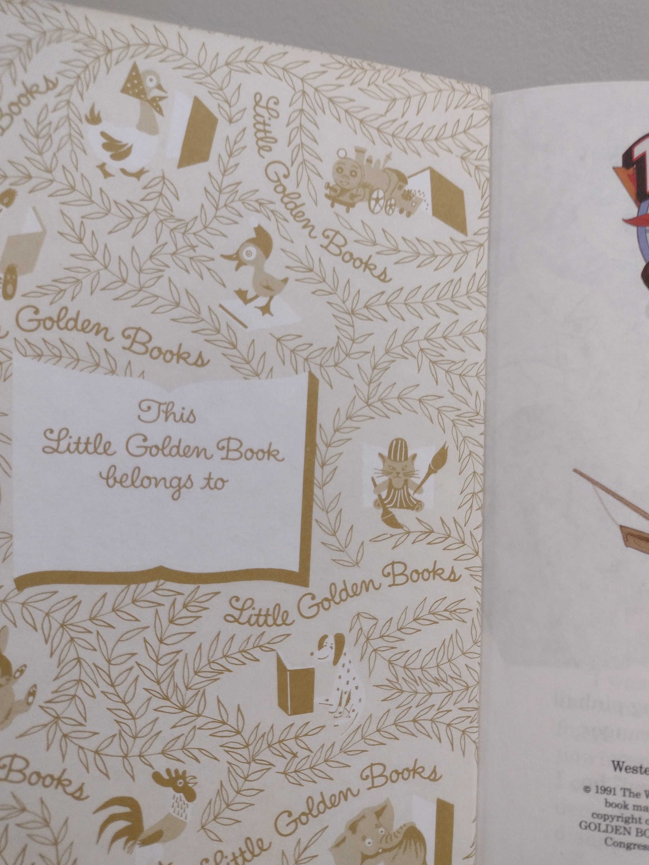 A Little Golden Book - Disney's Talespin Ghost Ship 1991 - by Andrew ...