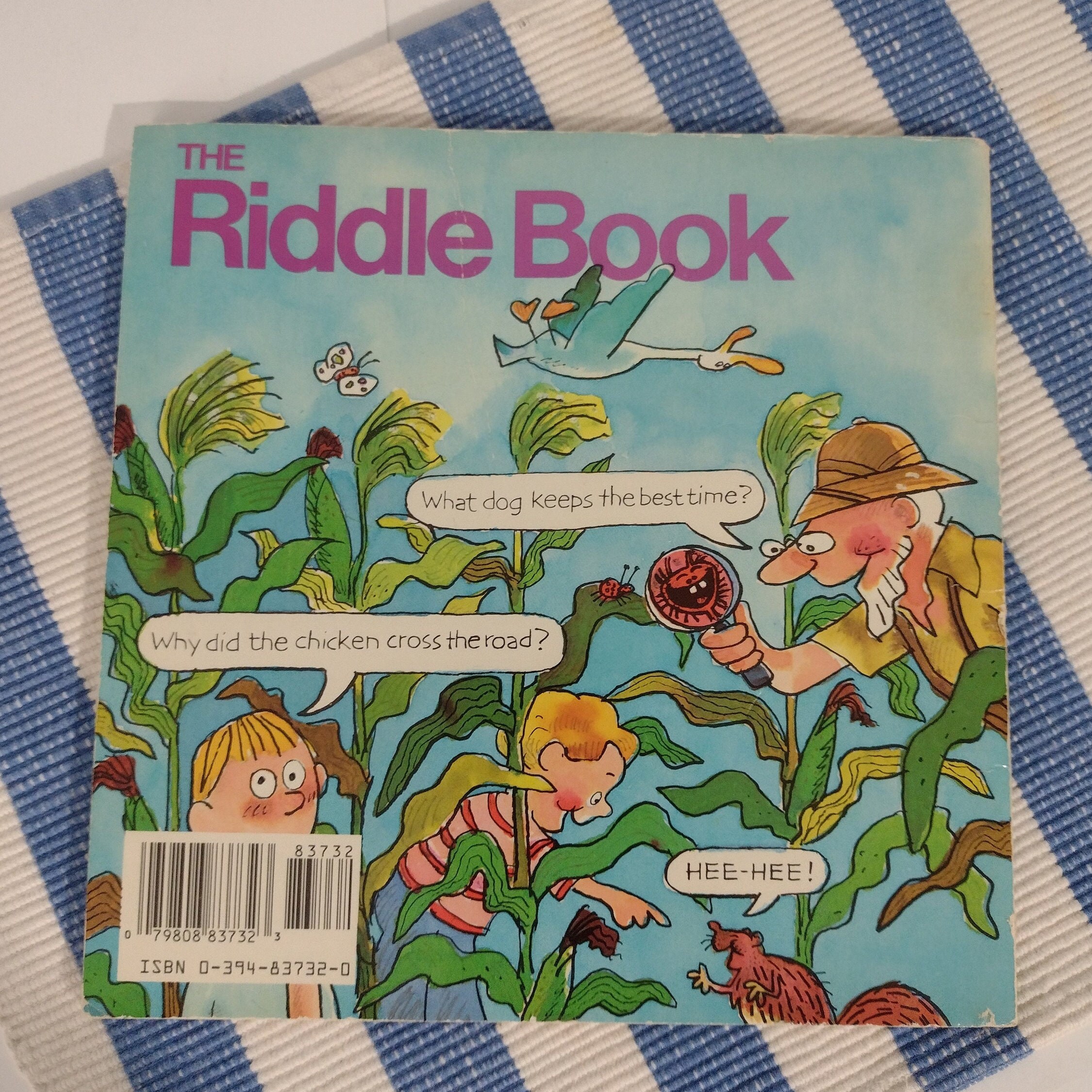 The Riddle Book 1978 Random House Pictureback Book Paperback - Etsy