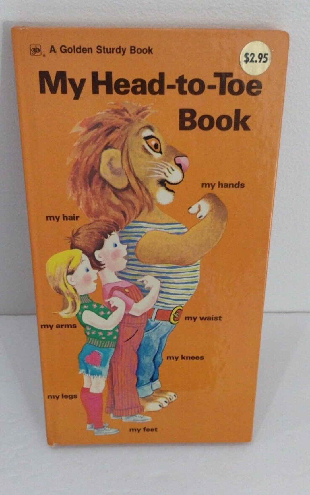 My Head-to-toe Book 1974 A Golden Sturdy Book Board Book by Jean Tymms ...