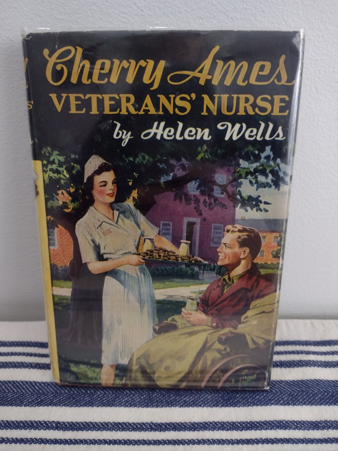 Vintage Cherry Ames Hardcover Book by Helen Wells Veteran's Nurse 1946 ...