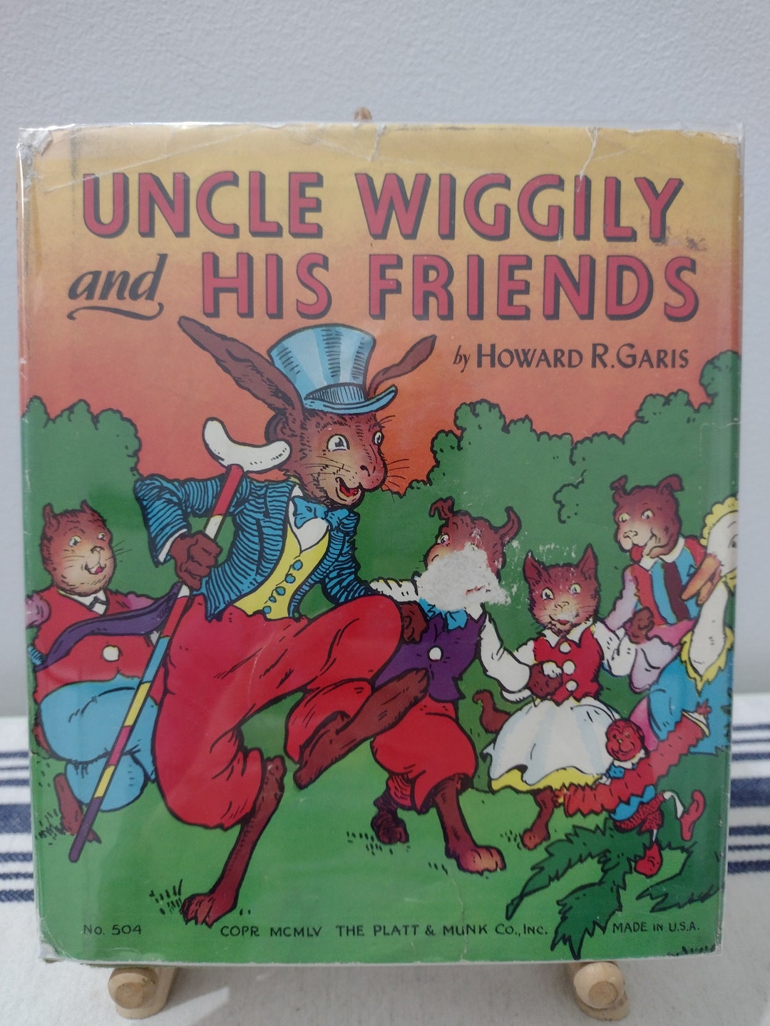 Uncle Wiggily and His Friends by Howard R. Garis 1955 MCMLV Hardcover ...