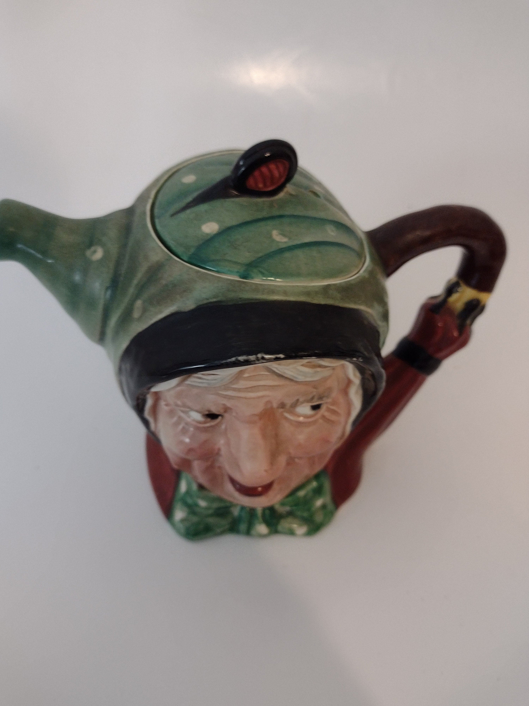 Beswick Ware Vintage Sairey Gamp Toby Figural Dickens Tea Pot Made in ...