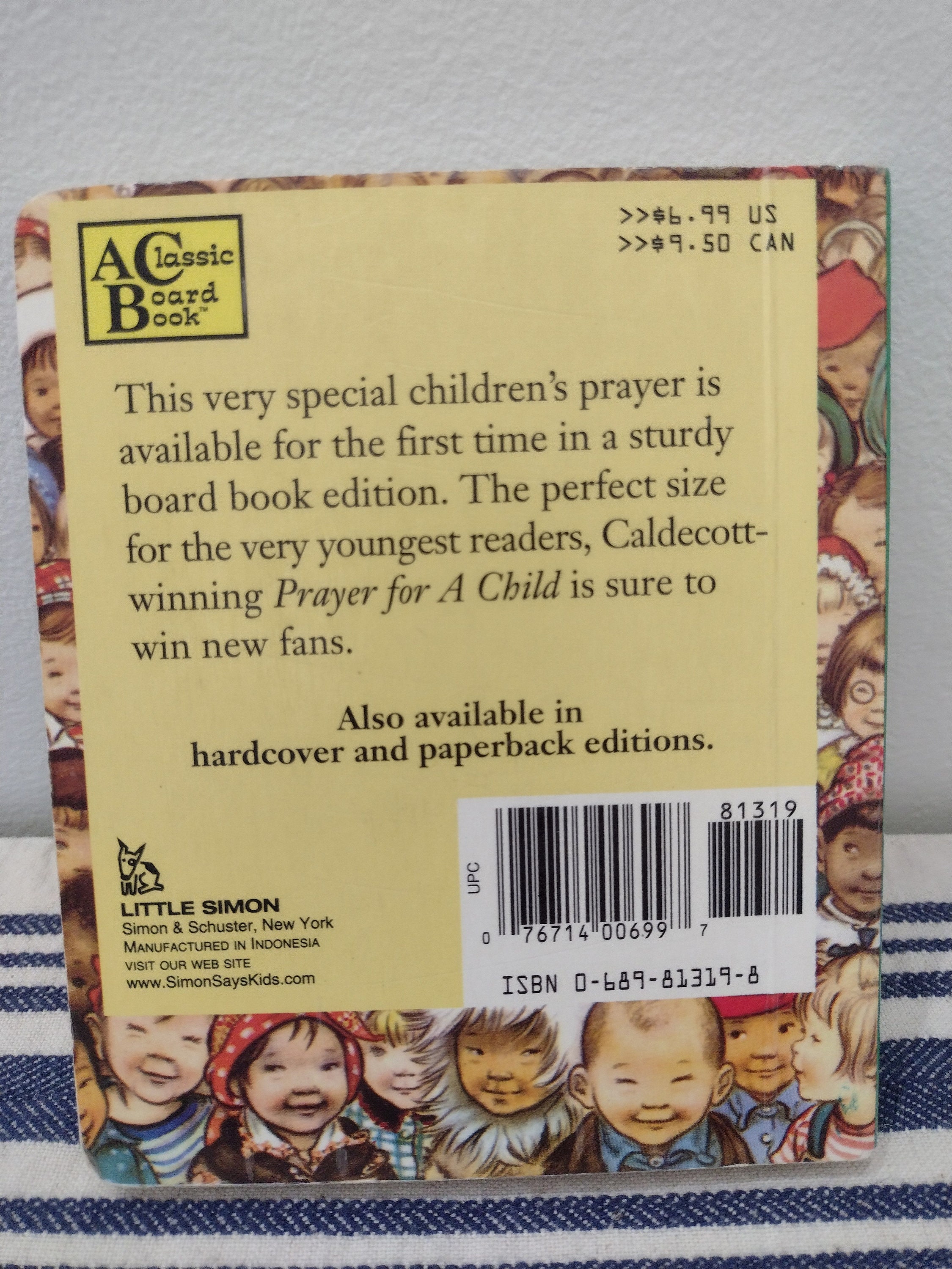 Prayer for a Child by Rachel Field Pictures by Elizabeth Orton Jones ...