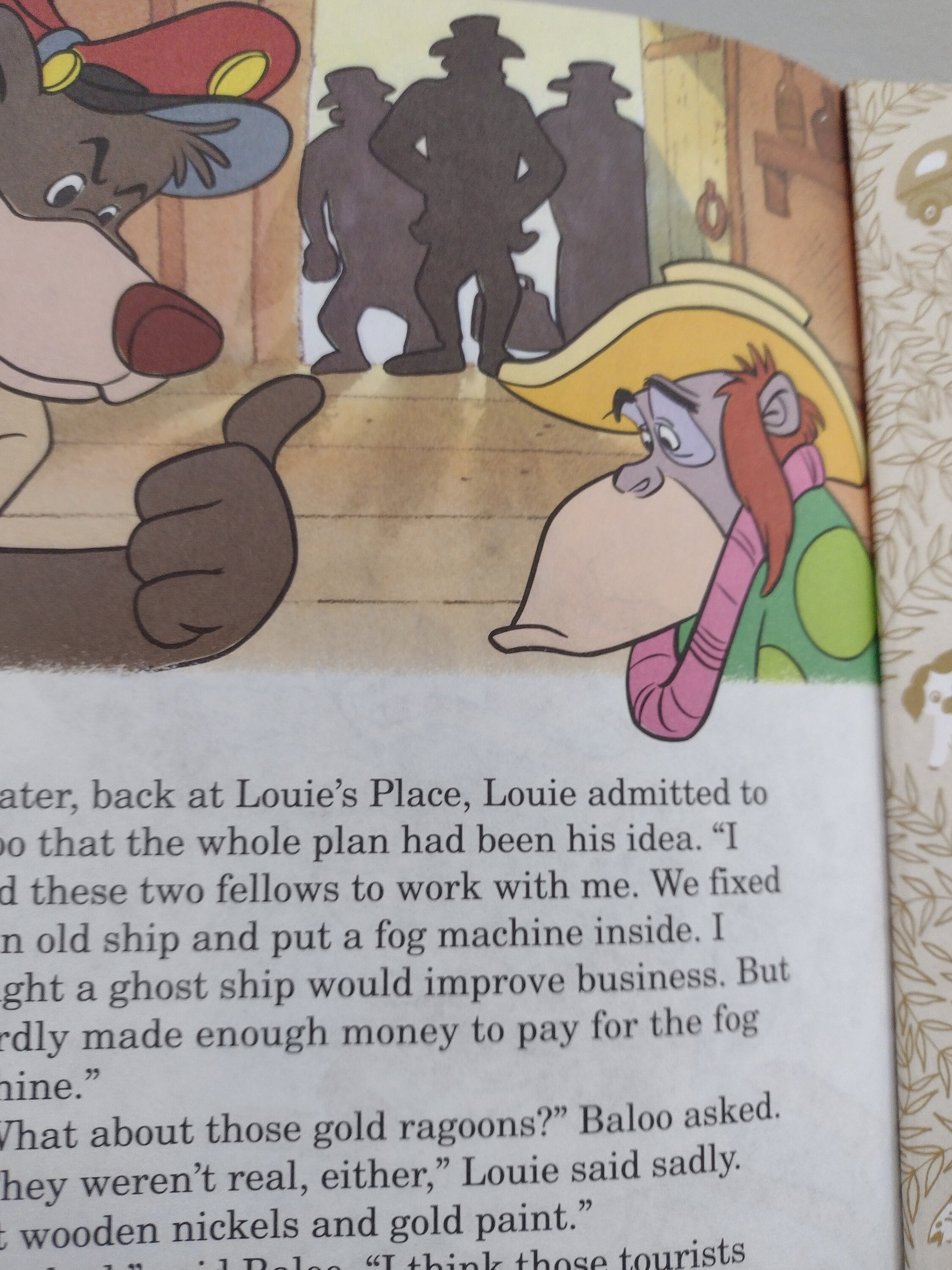 A Little Golden Book - Disney's Talespin Ghost Ship 1991 - by Andrew ...