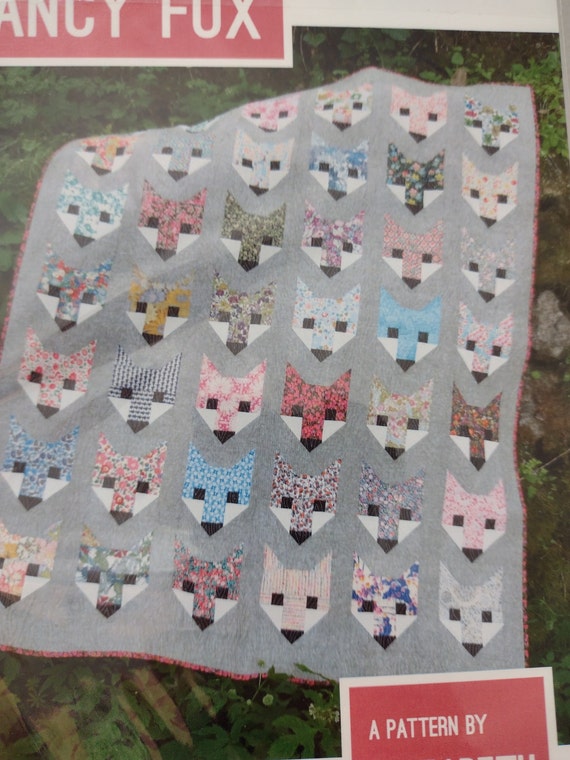 Fancy Fox Quilt Pattern by Elizabeth Hartman EH-009 Directions - Etsy