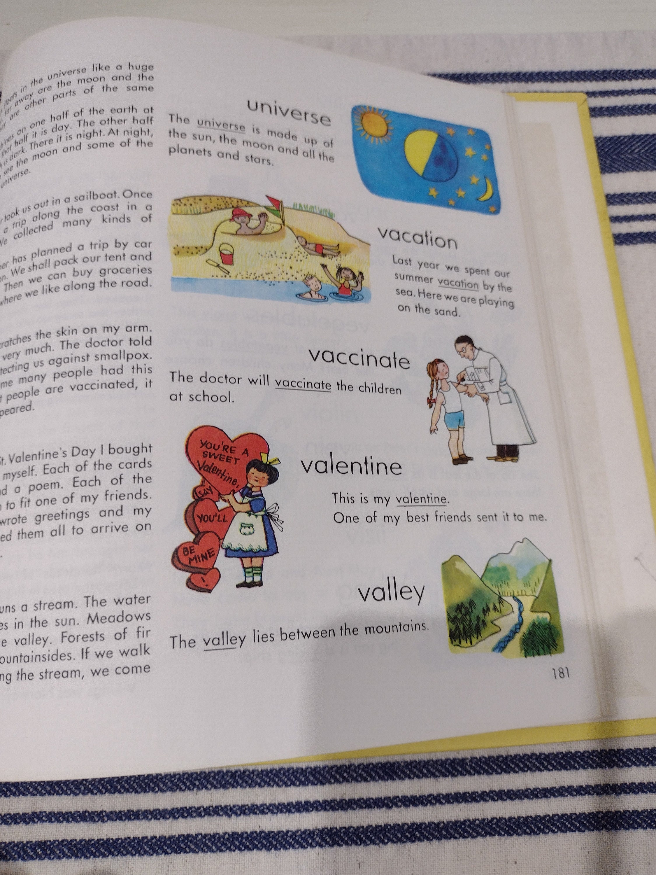 Learning to Read With Words & Pictures Children's Dictionary 1985 ...
