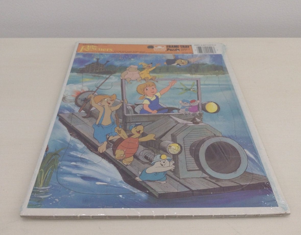 Walt Disney Classic the Rescuers Golden Frame-tray Puzzle Penny Miss ...