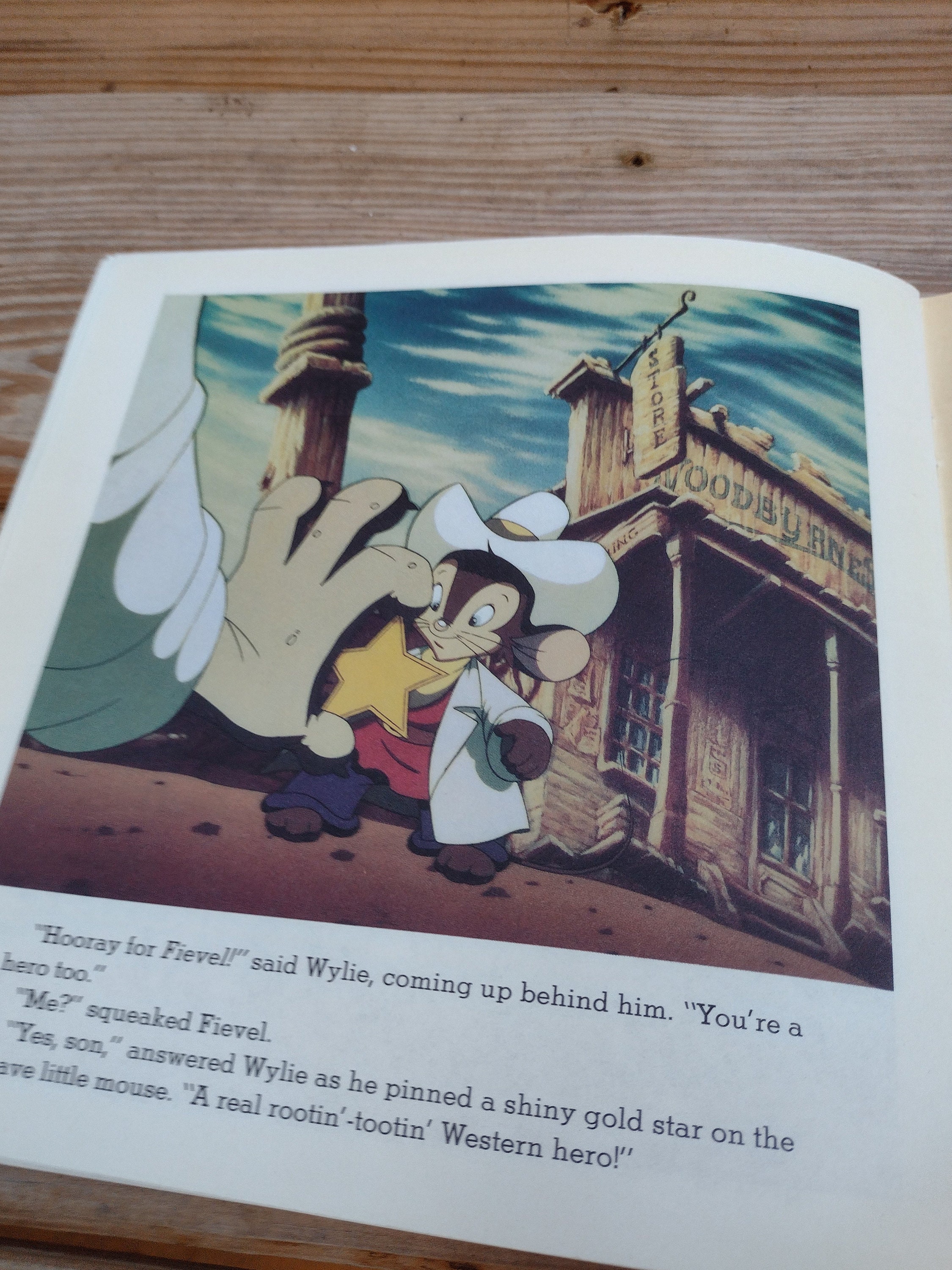 An American Tail Fievel Goes West Fievel to the Rescue 1991 Paperback ...