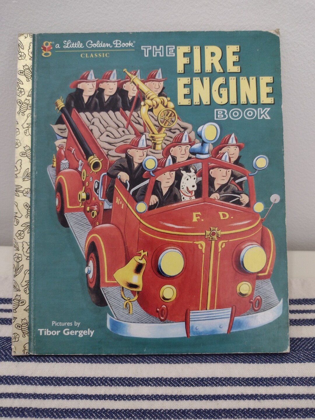 A Little Golden Book the Fire Engine Book - Tibor Gergely 1987 Edition ...