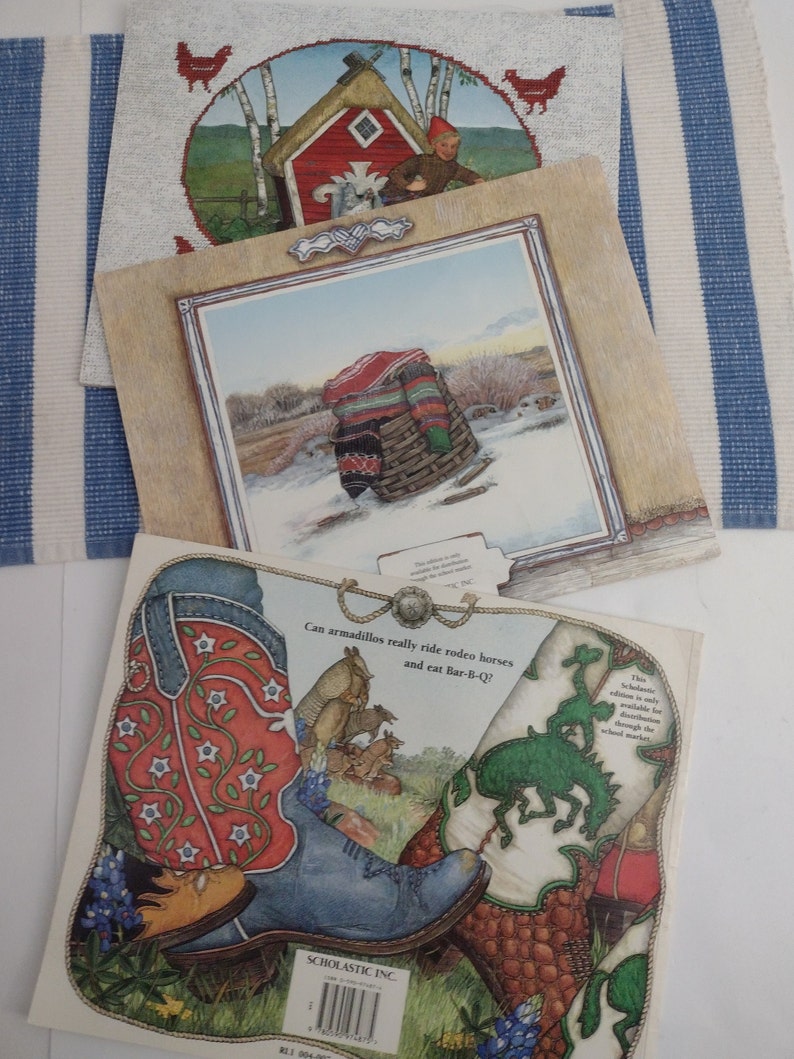 Jan Brett Armadillo Rodeo Hedgie's Surprise the Hat - Etsy