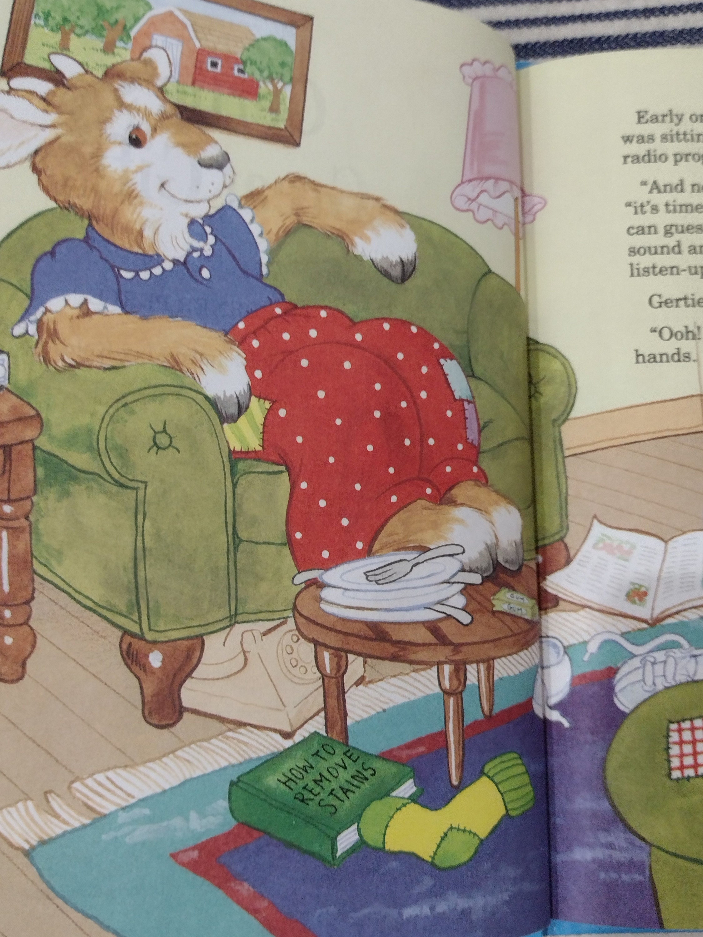AlphaPets Book Gertie's Great Gifts 1990 Grolier Book Gertie la cabra ...