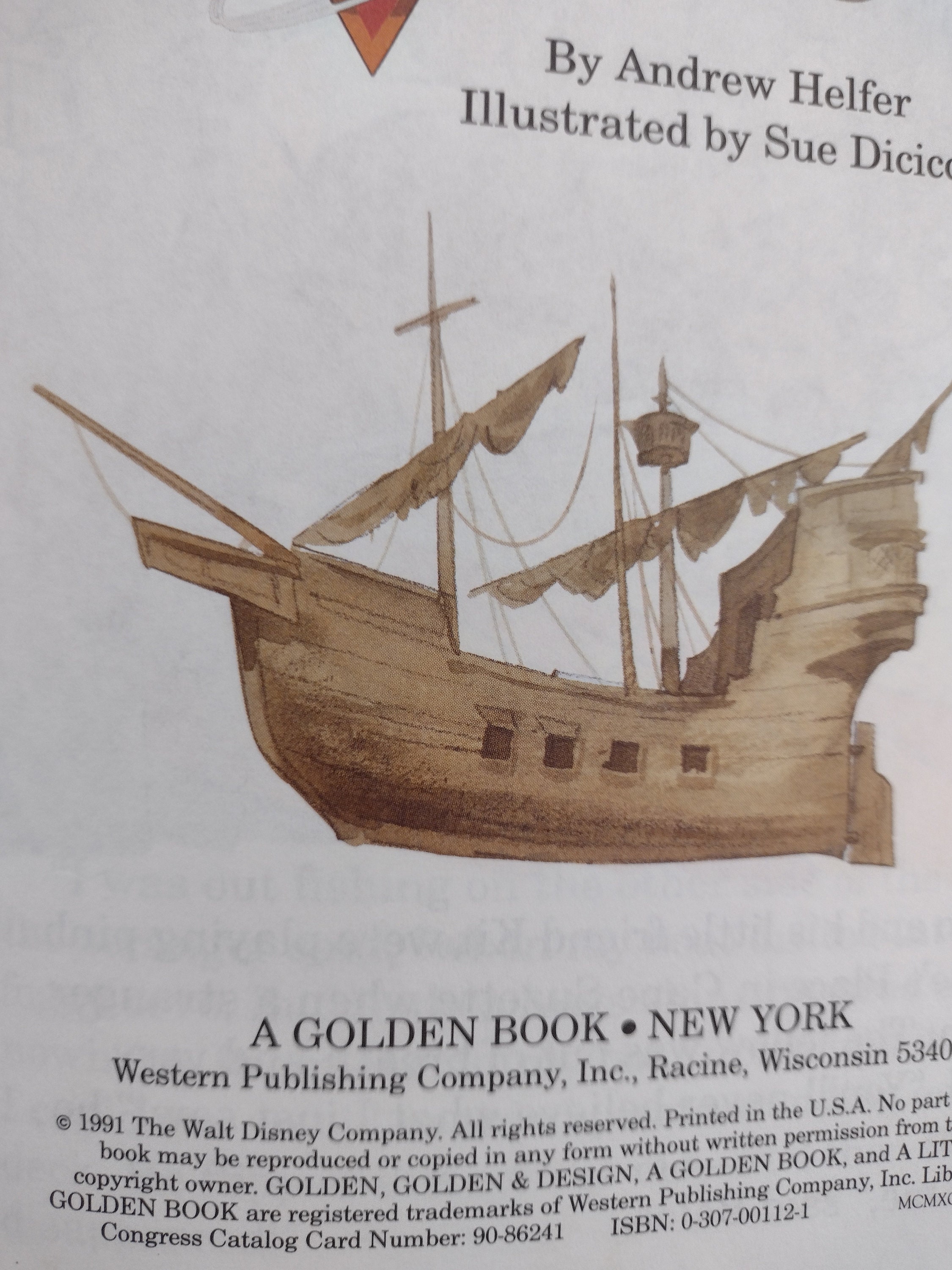 A Little Golden Book - Disney's Talespin Ghost Ship 1991 - by Andrew ...
