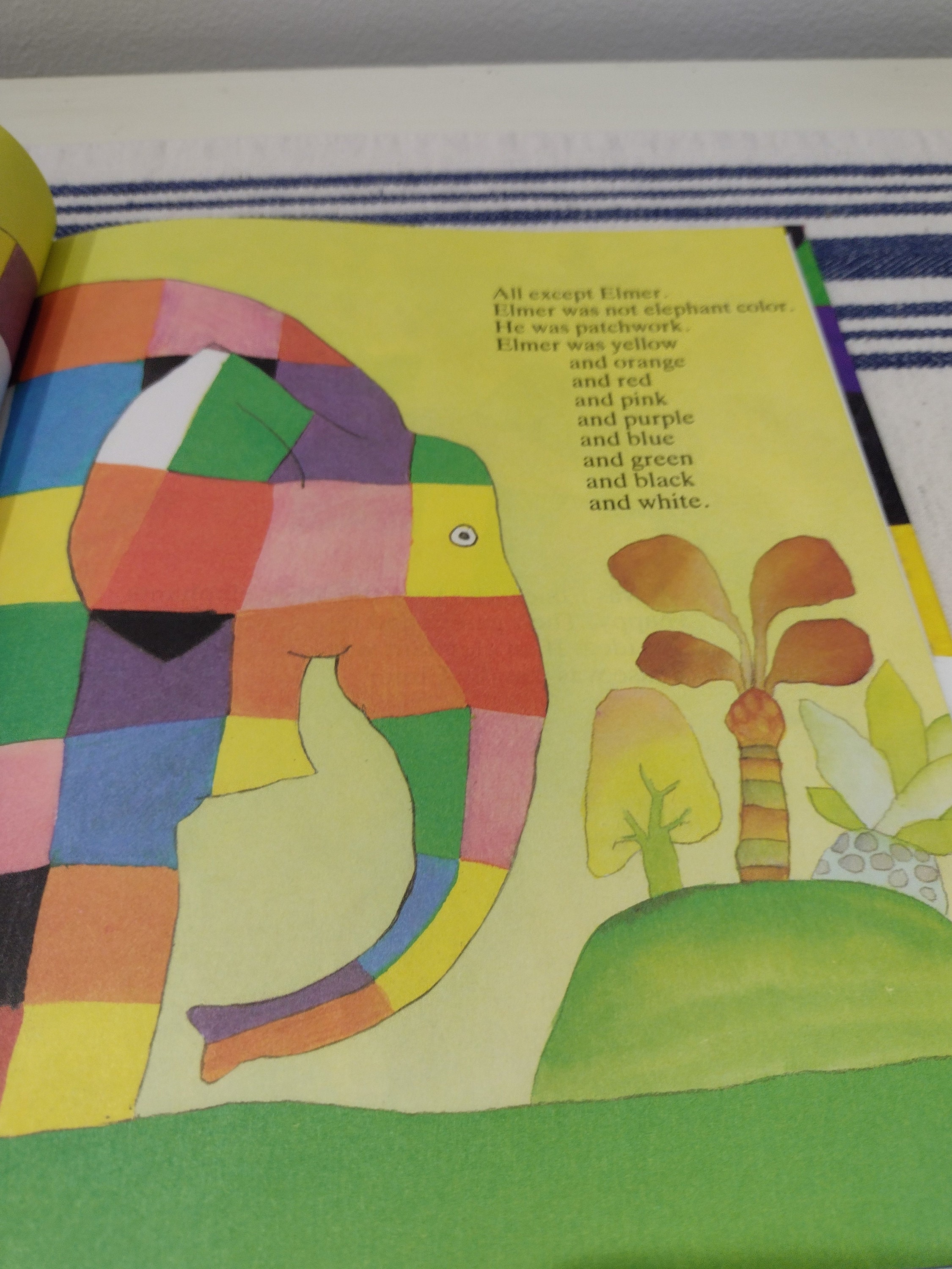 Elmer The Elephant Book