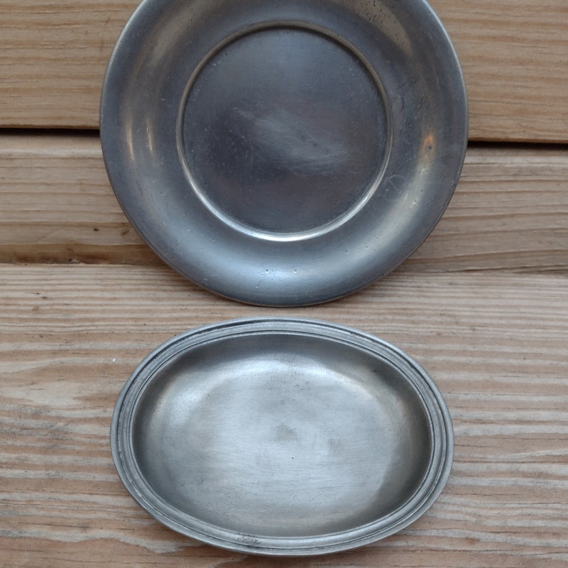 Pewter Plate - Etsy