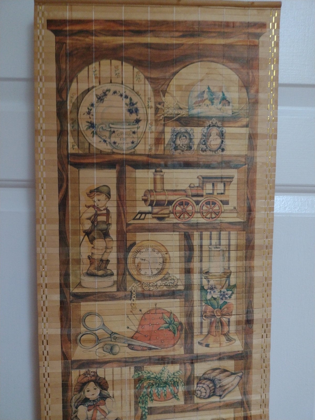 1984 Wooden Wall Scroll Calendar Old Fashioned Honeymoon - Etsy