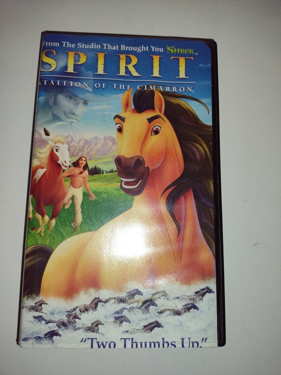 Spirit Stallion of the Cimarron VHS Video Dreamworks Rated G - Etsy