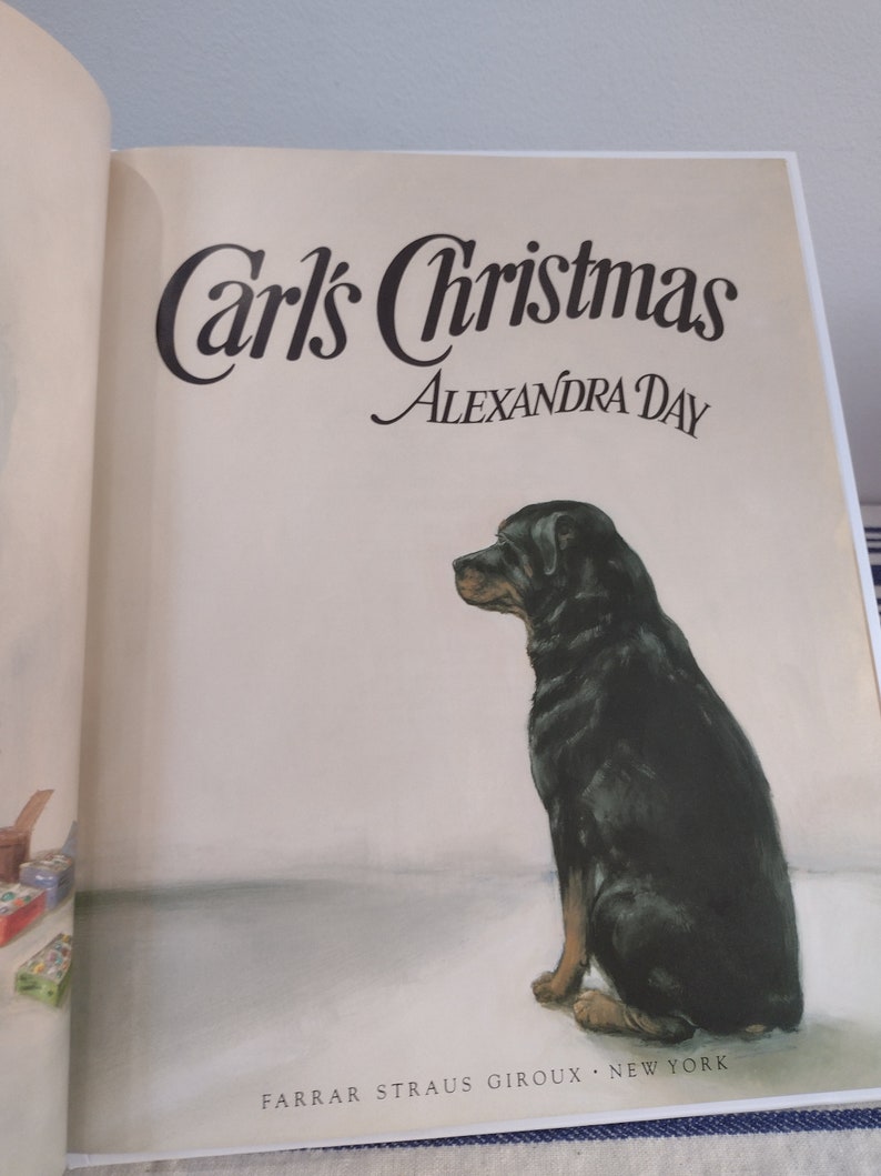 Carl's Christmas by Alexandria Day 1990 Hardcover Wordless Book ...