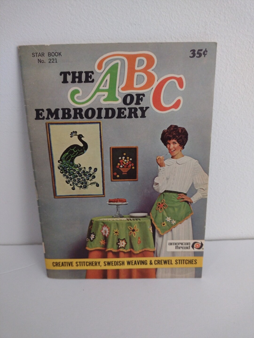The ABC of Embroidery Booklet Star Book No 221 American Thread - Etsy