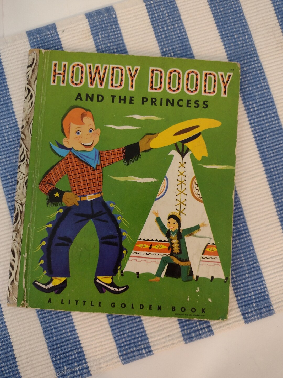 A Little Golden Book HOWDY DOODY and the Princess 1952 'A' Edition by ...