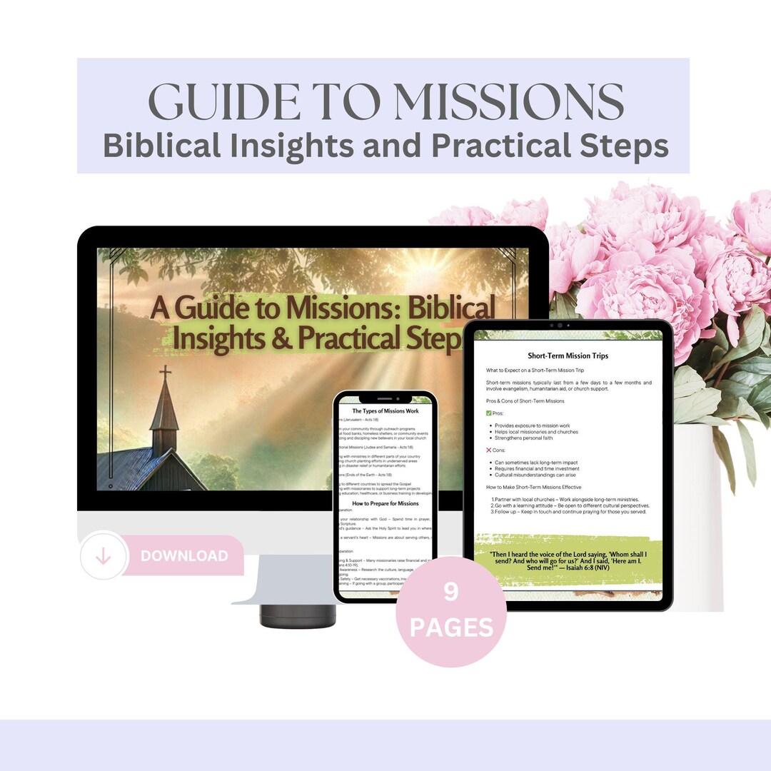 Guide to Missions Biblical Insights and Practical Steps, Christian ...