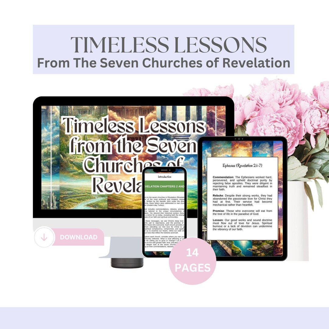 Timeless Lessons From the Seven Churches of Revelation Bible Study ...