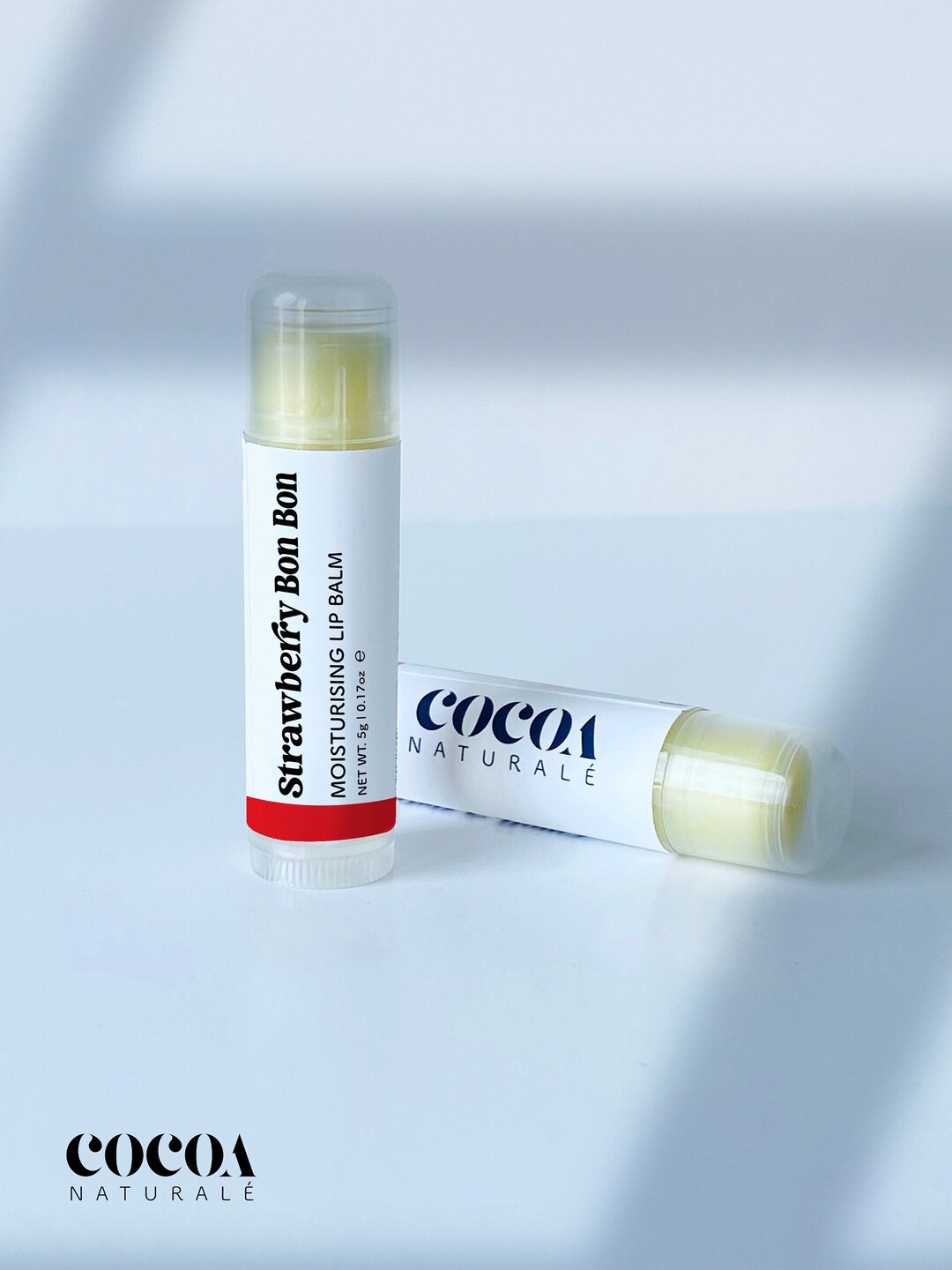 Strawberry Bon Bon Natural Lip Balm Cocoa Butter Lip Butter Handmade ...