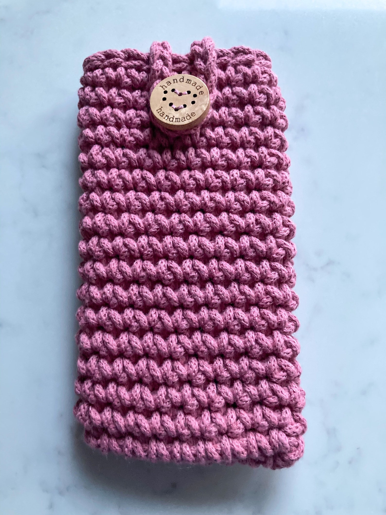 Crochet Cotton Mobile Phone Sock Mobile Phone Case IPhone | Etsy