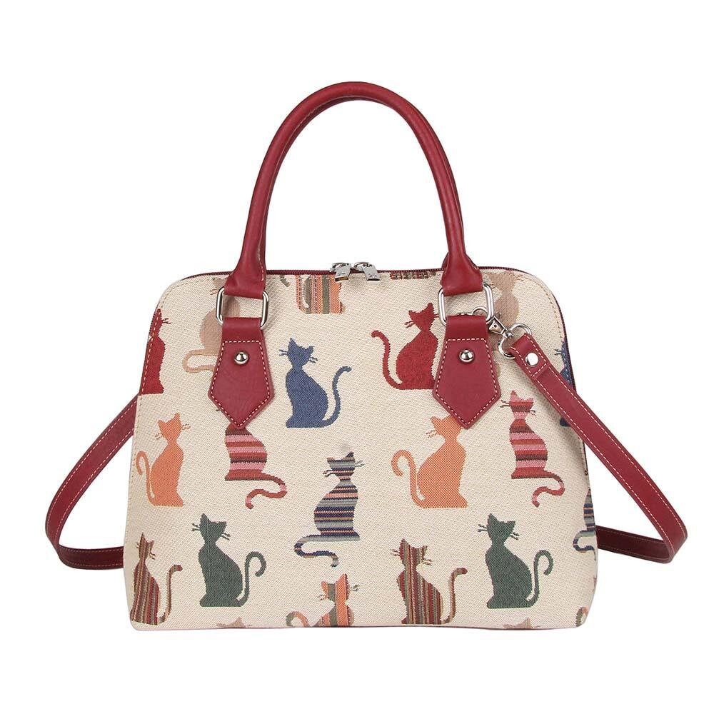 Signare Tapestry Cheeky Cat Convertible Bag - Etsy
